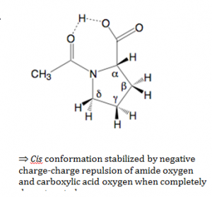 Cis- Trans Equilibrium of N-Acetyl-L-Proline - Odinity