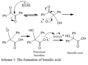 Multistep Reaction Sequence: Benzaldehyde to Benzilic Acid - Odinity