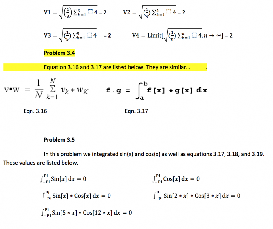 Mathematica - Calculus Lab - Odinity